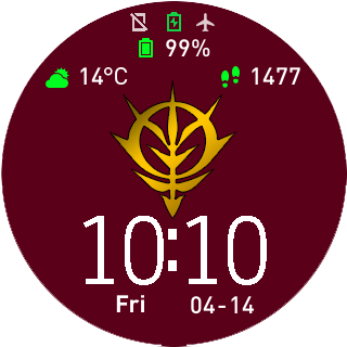 «principality of zeon» by Bloodysabath - Amazfit Pace / Stratos ...