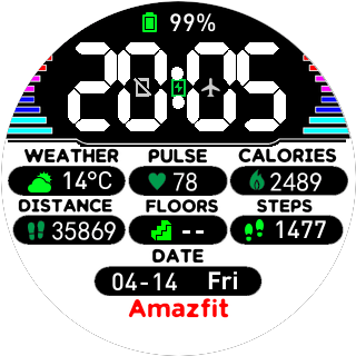 Time Control Mod Face by levand68 - Amazfit Pace, Stratos | 🇺🇦 AmazFit ...