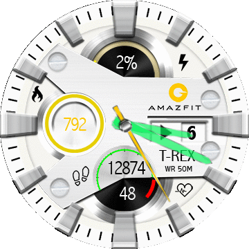 AmTRex Five White Edition por shirocutedog - Amazfit T-Rex | 🇺🇦 ...