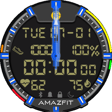 Amtrex Six Blue por shirocutedog - Amazfit T-Rex | 🇺🇦 Catalogo de Watch ...