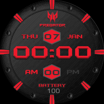 «Acer Predator Red» by shamanteras - Amazfit T Rex | AmazFit, Zepp ...