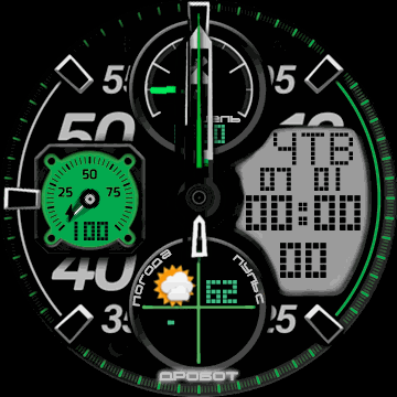 AD_F17_Green_RUS por AntonDrobot - Amazfit T-Rex | 🇺🇦 Catalogo de Watch ...