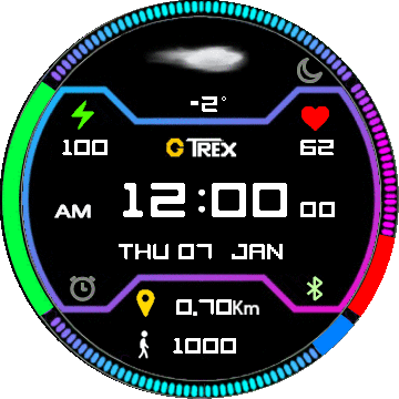 MultiData Digital for T-rex by DragonFly - Amazfit T-Rex | 🇺🇦 AmazFit ...
