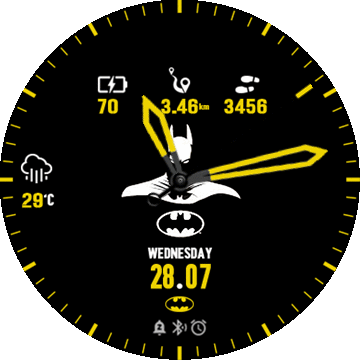 Batman analog by samuraievo3 - Amazfit T-Rex Pro | 🇺🇦 AmazFit, Zepp ...