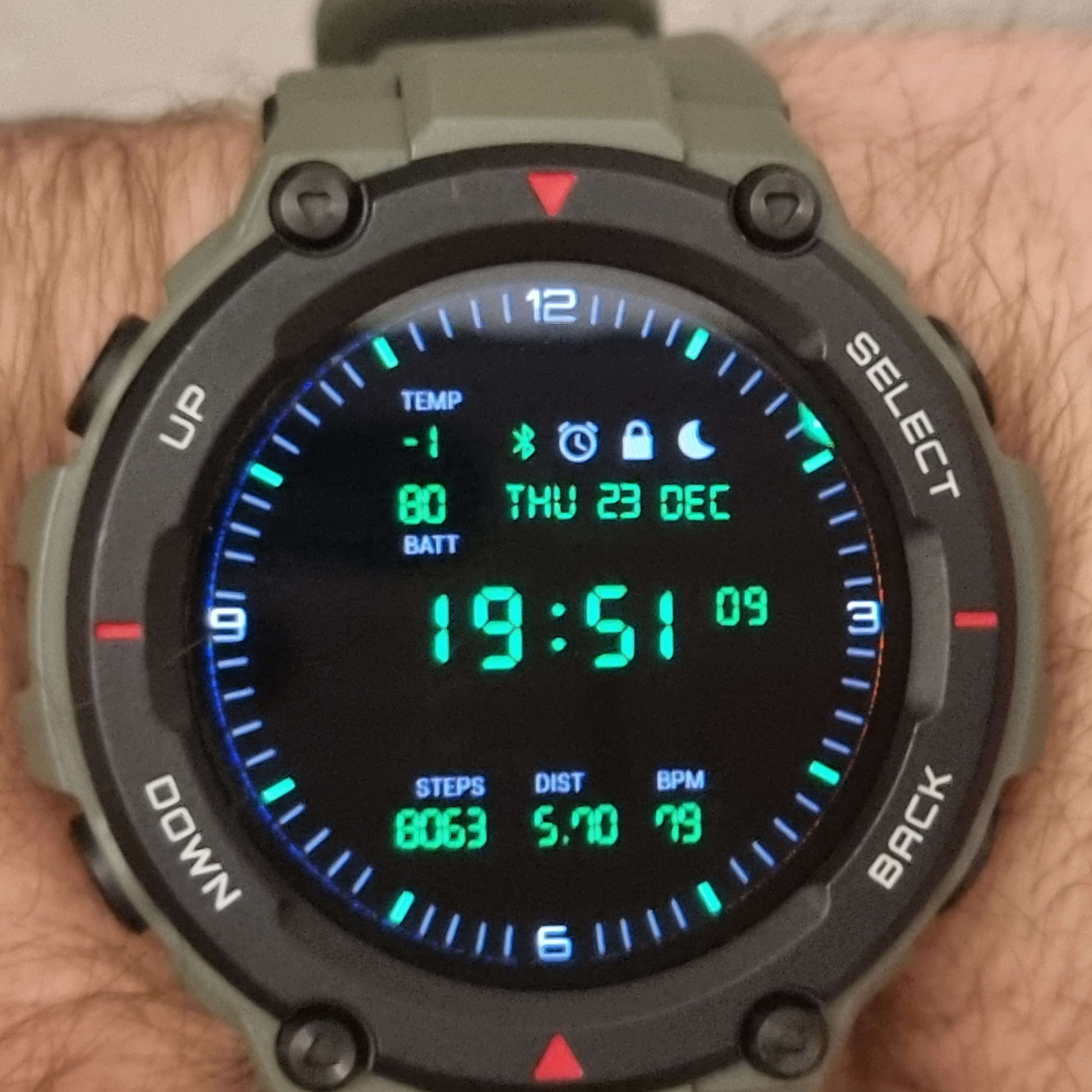 Green digits by jafu - Amazfit T-Rex | AmazFit, Zepp, Xiaomi, Haylou ...