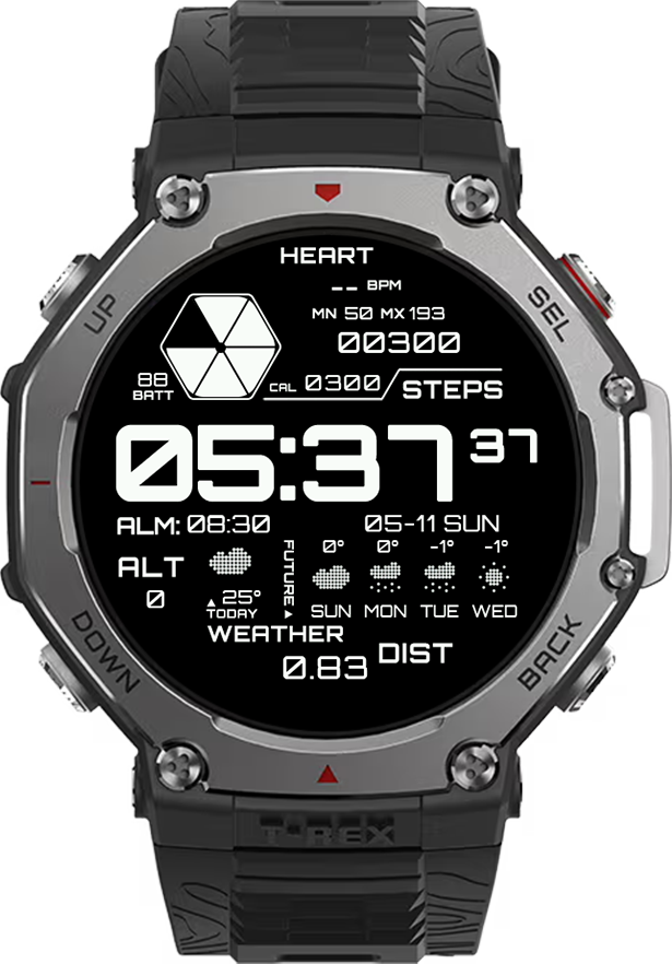 Hexagonal warrior by 775696766 - Amazfit T-Rex 3 | 🇺🇦 AmazFit, Zepp ...