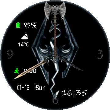 Skyrim by R8Heart - Amazfit Verge | 🇺🇦 AmazFit, Zepp, Xiaomi, Haylou ...